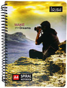 Irish Spiral Regular Notebook Single Line-Hindi 400 Pages Price in ...