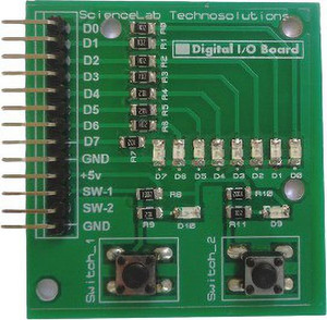 ScienceLab Technosolutions 8 Channel digital output LED and 2 channel ...