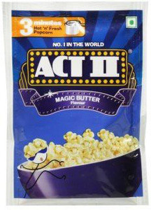 ACT II Magic Butter Flavour 3 Minutes 40gm (Pack of 10) Magic Butter ...