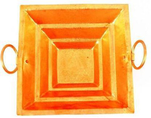 Dwarka Designs 100% Original Pure Pooja Copper Hawan Kund ( 6 inches ...