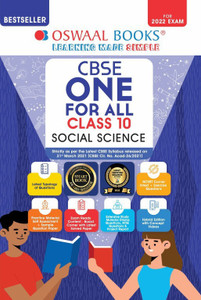 Oswaal CBSE One for All, Social Science, Class 10 [Combined & Updated ...