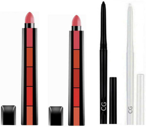 C G FASHION CG Combo (Set Of 2) 5 Steps Matte Lipstick And Waterproof ...