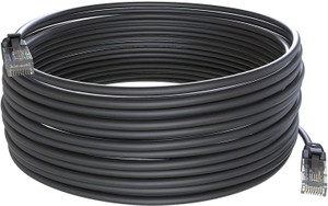 Fedus LAN Cable 40 m CAT 5 (40Meter Black)Ethernet Cable 40Meter Black ...