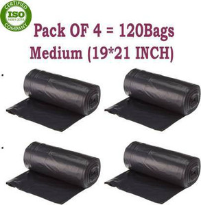 ALEX INDIA MARKETING disposal 04 bags medium Medium 13 L Garbage Bag ...