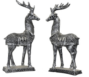 Tailos Animal ReinDeer Hiran Mrig BaraSingha Figurine Sculpture Statue ...