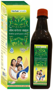 Herbal Canada NEEM KARELA JAMUN ras (500ML) Price in India - Buy Herbal ...