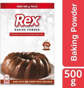 Rex Professional baking Powder, Bake upto 50 ckes with this pack-500gm ...