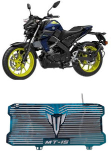 SELVIKE Radiator Grill For MT15 BLUE Bike Radiator Guard Price in India ...