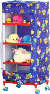 FIDDLERZ Micro Fiber Collapsible Wardrobe Price in India - Buy FIDDLERZ ...