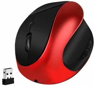 microware Mouse Wireless Ergonomic Mouse Rechargeable 2.4G USB Optical ...