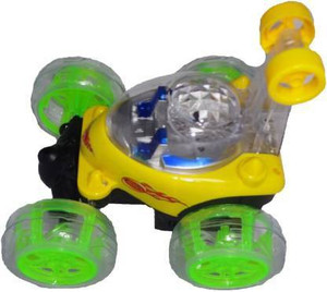 TrueBucks 360 Degree Big Control Stunt Car Yellow - 360 Degree Big ...