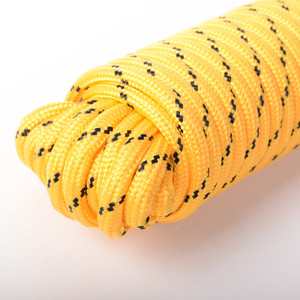 Sahas Static Braided Rope 12mm for climbing, rappelling Yellow - Buy ...