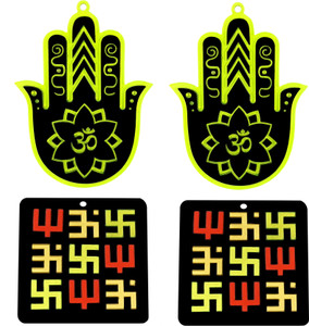 Divya Mantra Hamsa Hand Nazar Battu Trishakti Yantra Car Home Pooja ...