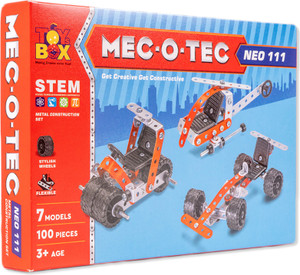 Toysbox Mec O Tec Neo 111(4213)Metal Construction Toy, Building Blocks ...