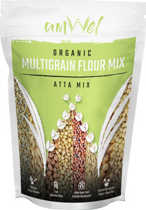 Amwel Organic Multi Millet Atta Mix | 900g x 2 pc | Make Multigrain ...
