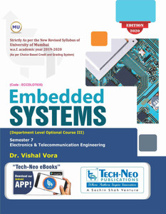 Embedded Systems MU Sem 7 EXTC/ENTC Mumbai University: Buy Embedded ...