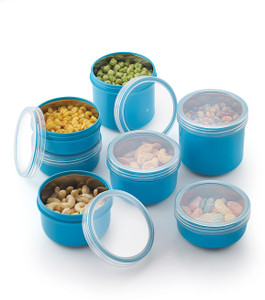 AMSON Polypropylene Utility Container - 300 ml, 300 ml, 300 ml, 450 ml ...