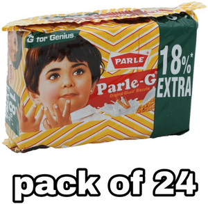 PARLE G glucose biscuit pack of 24 Plain Biscuit Price in India - Buy ...