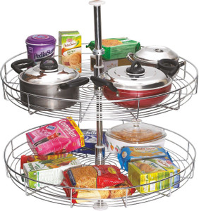 SMART SLIDE Utensil Kitchen Rack Steel Stainless Steel (Full Round ...