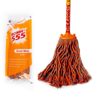Monkey 555 Oval Mop Wet & Dry Mop Price in India - Buy Monkey 555 Oval ...