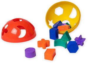 TECHZAGE Puzzle Ball Toy- Shapes Toys for Kids 2 Years, Shape Sorter ...