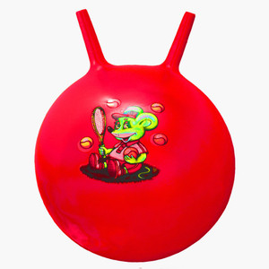 TRYTOKART Kids Jumping Ball Size Small Color Red Inflatable Hoppers ...