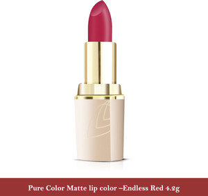 LOTUS MAKE - UP MAKE-UP PURE COLORS MATTE LIP COLOR ENDLESS RED,595 ...
