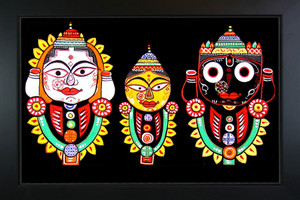 RV SALES Lord Jagannath Religious Frame Price in India - Buy RV SALES ...