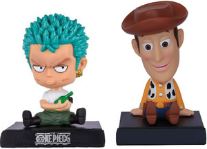 Daiyamondo Green Head One piece With Woody Big Size Bobble Head ...