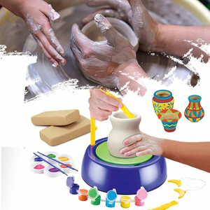 Toyporium Learning Pottery Wheel Toy For Kids - Learning Pottery Wheel ...