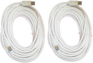 NP Tech Micro USB Cable 10 m 10 MTR USB PRINTR CABLE PACK OF 2 - NP ...