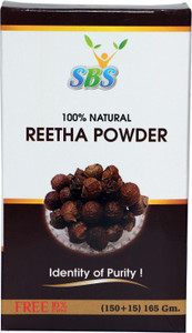 SBS Reetha Powder - 100% Organic For Hair, Skin & Face - Price in India ...
