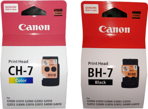 Canon bh7 ch7 Black + Tri Color Combo Pack Ink Toner - Canon : Flipkart.com