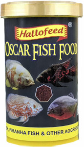 Hallofeed Special Oscar Fish Food,100gm (SINKING PELLETS) 0.1 kg Dry ...