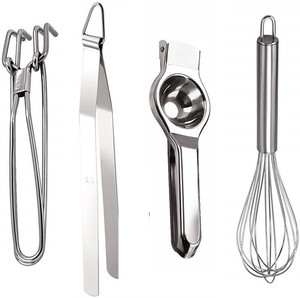 Sampoorna Smart Kitchen Tools Combo Stainless Steel Lemon Squeezer Set ...