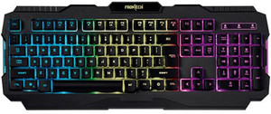 Frontech gaming Keyboard KB-0010 Wired USB Standard Gaming Keyboard ...