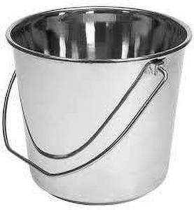 grahasthi Stainless Steel Non Joint Leak Proof Bucket Multipurpose ...