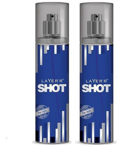 Layer'r Shot Deep Desire 135 ml (Pack of 2) Deodorant Spray - For Men ...
