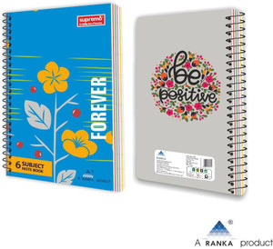 Supremo Ranka A4 Notebook Ruled 400 Pages Price in India - Buy Supremo ...