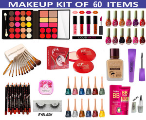 CLUB 16 Makeup Kit of 60 Makeup Items RCM04 - Price in India, Buy CLUB ...