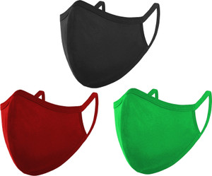 olizzo 100% Cotton hosiery Fabric Protective Fashionable Face Mask for ...