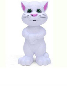 Tenmar Beautiful Talking Tom Cat For Kids (White) - Beautiful Talking ...