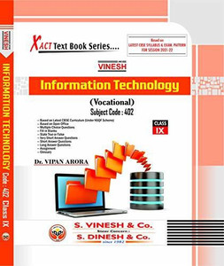 Vinesh Information Technology Class- IX (Vocational) (Subject Code ...