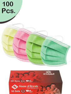 hobf 3 Ply Disposable Surgical Face Mask, UV Sterilized, BFE & PFE >98% ...