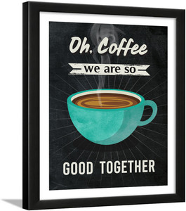 Coffee Quotes Wall Frames - Coffee Frames for Cafe - Coffee Frames for ...