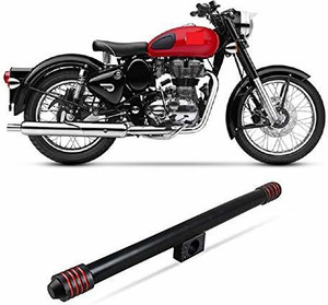 NIYAMAT Customised Black Single Rod Leg Guard for Royal Enfield Classic ...