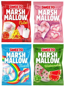 Sweeto Marshmallow Strawberry-Vanilla & Watermelon Marshmallow Price in ...
