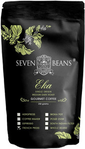 Seven Beans Coffee Company Eka Medium-Dark Roast Single Origin (French ...