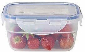 CLOTIX Glass Fridge Container - 300 ml Price in India - Buy CLOTIX ...