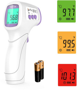 xiTix Infrared Thermometer - Digital Thermometer Forehead - No Contact ...